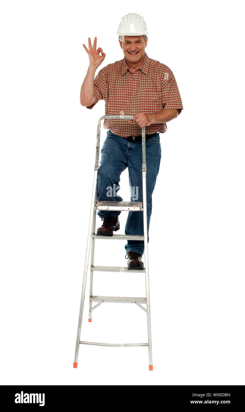 Contraction worker Cut Out Stock Images & Pictures - Alamy