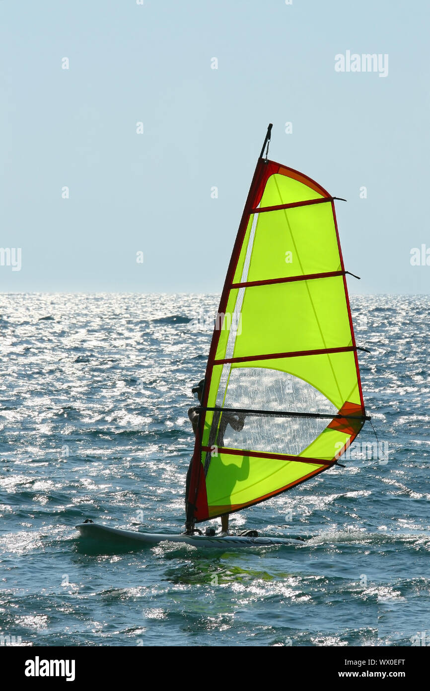 Windsurf training hi-res stock photography and images - Alamy