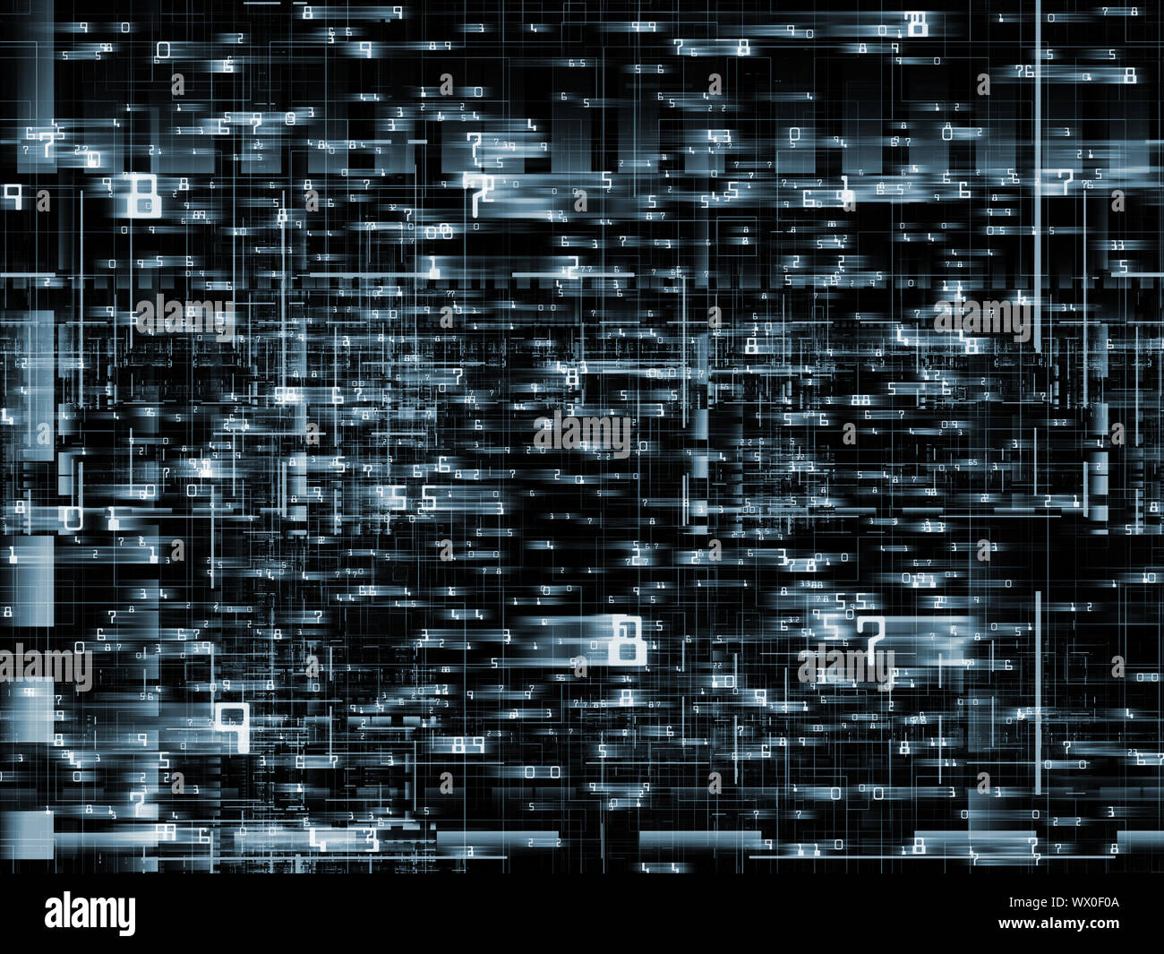 Backdrop of network diagram lines and abstract design elements to ...