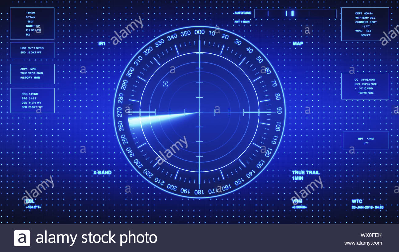 Submarine Sonar Screen Stock Photos & Submarine Sonar Screen Stock ...