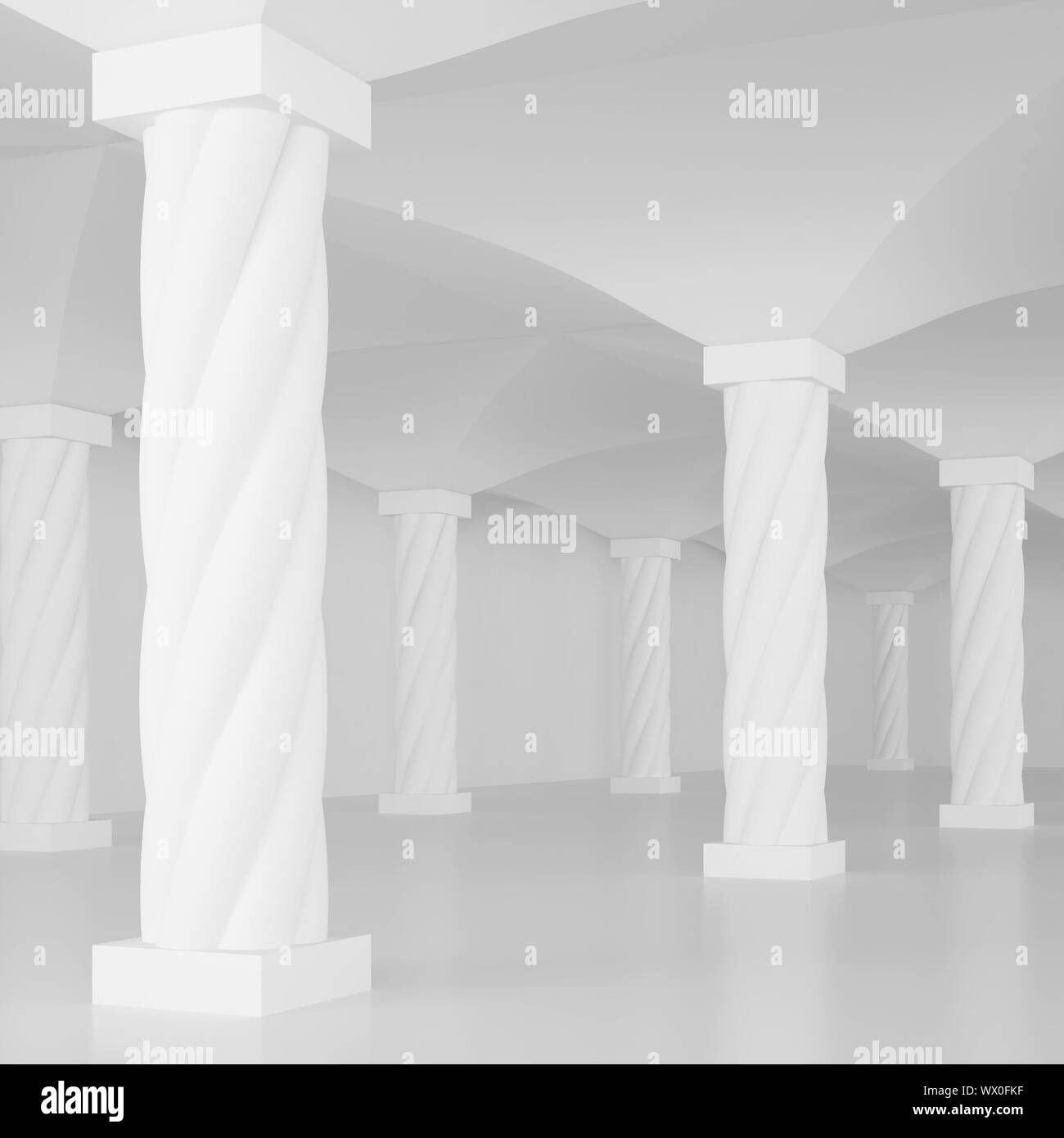 Architectural design large hall columns hi-res stock photography and ...