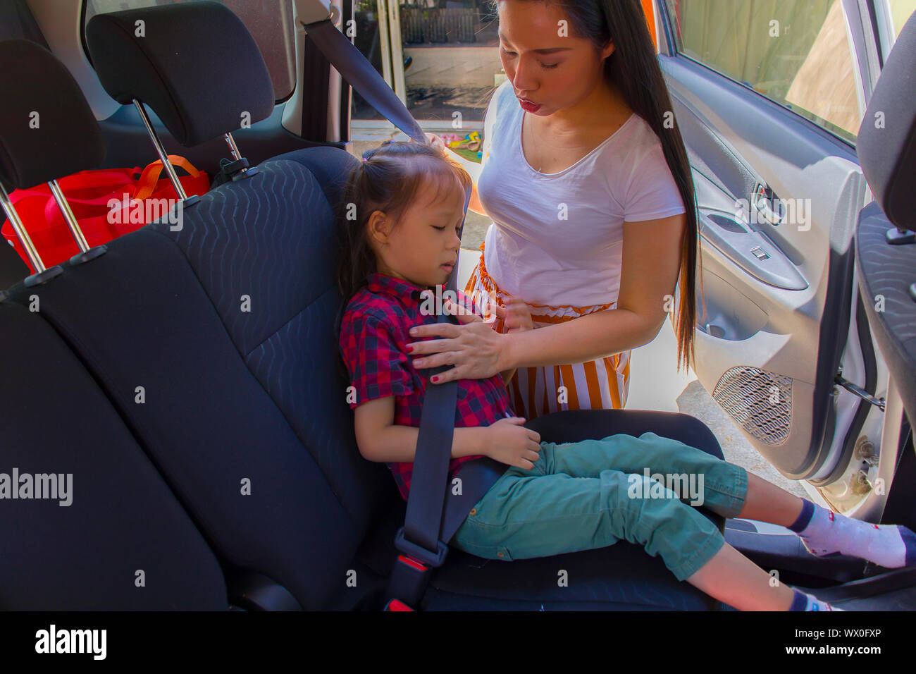 Buckling up safety hi-res stock photography and images - Alamy