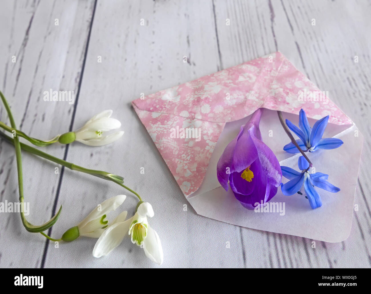 Light blue envelope hi-res stock photography and images - Alamy