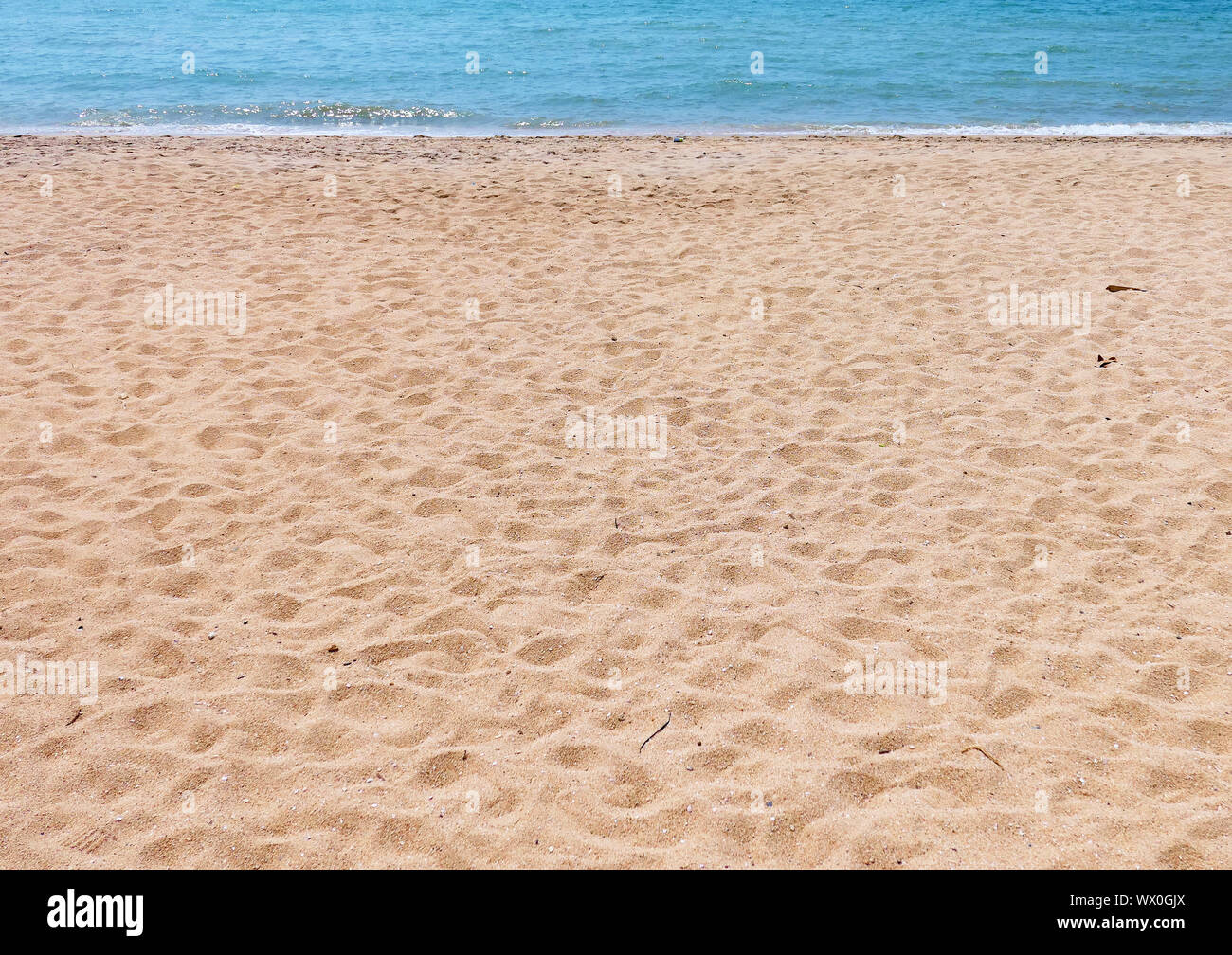Beautiful sand beach Stock Photo - Alamy