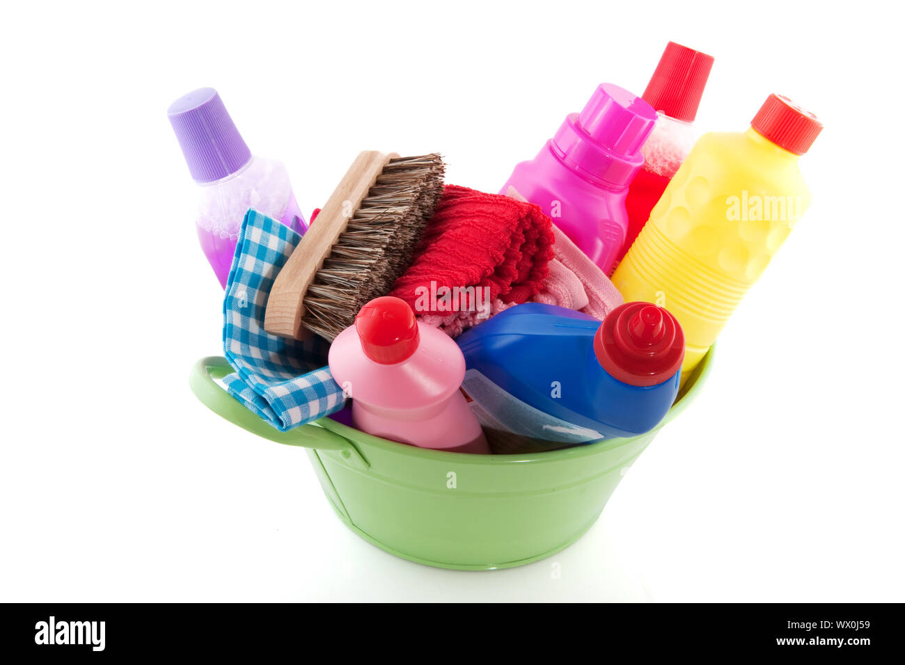 Green bucket full cleaning hi-res stock photography and images - Alamy