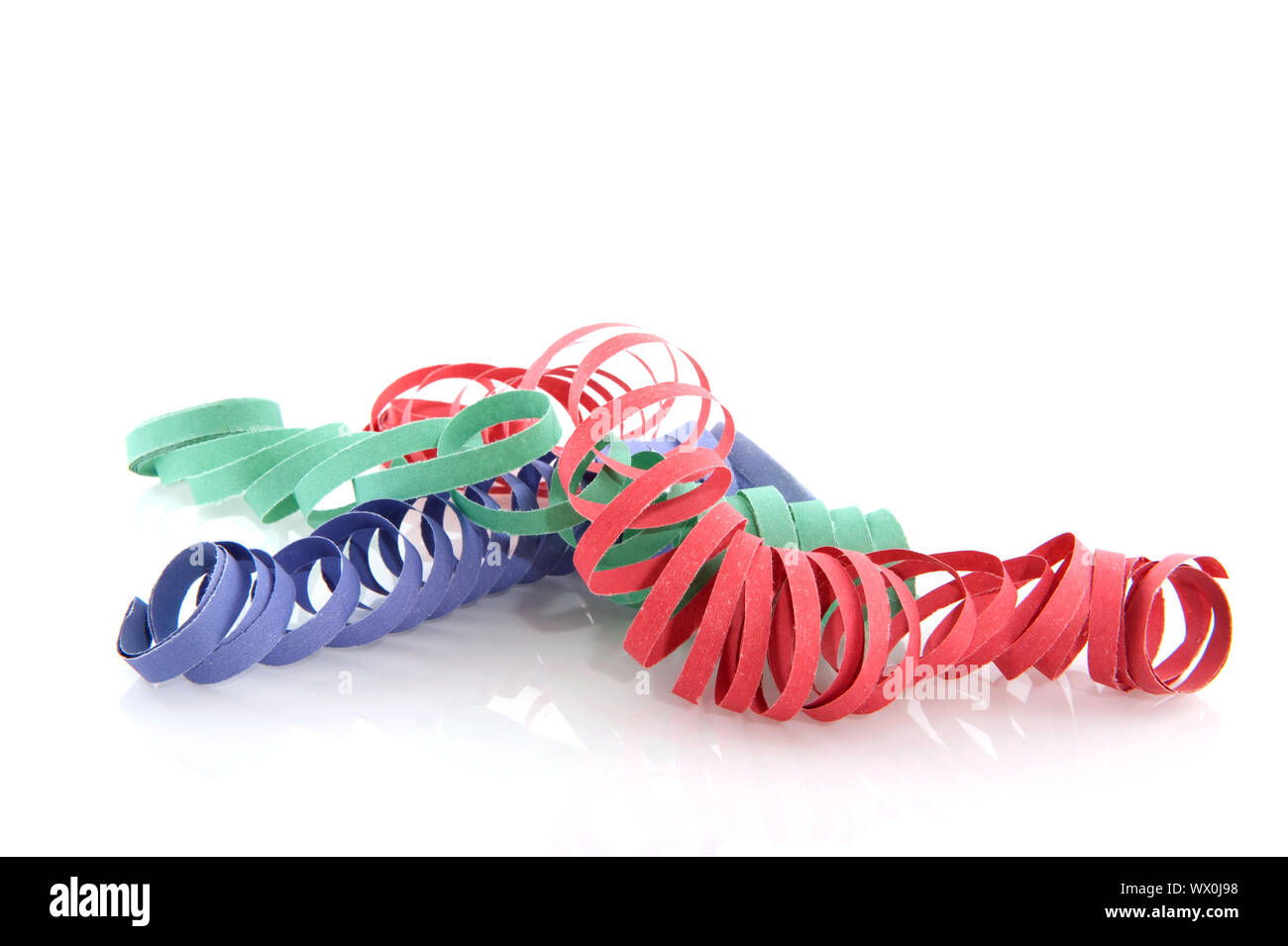 Streamers in carnival Cut Out Stock Images & Pictures - Alamy