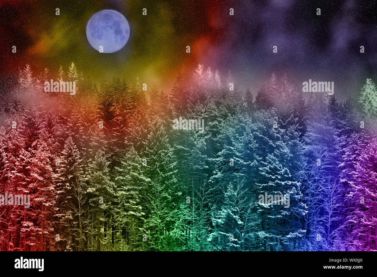 Shimmering colors hi-res stock photography and images - Alamy
