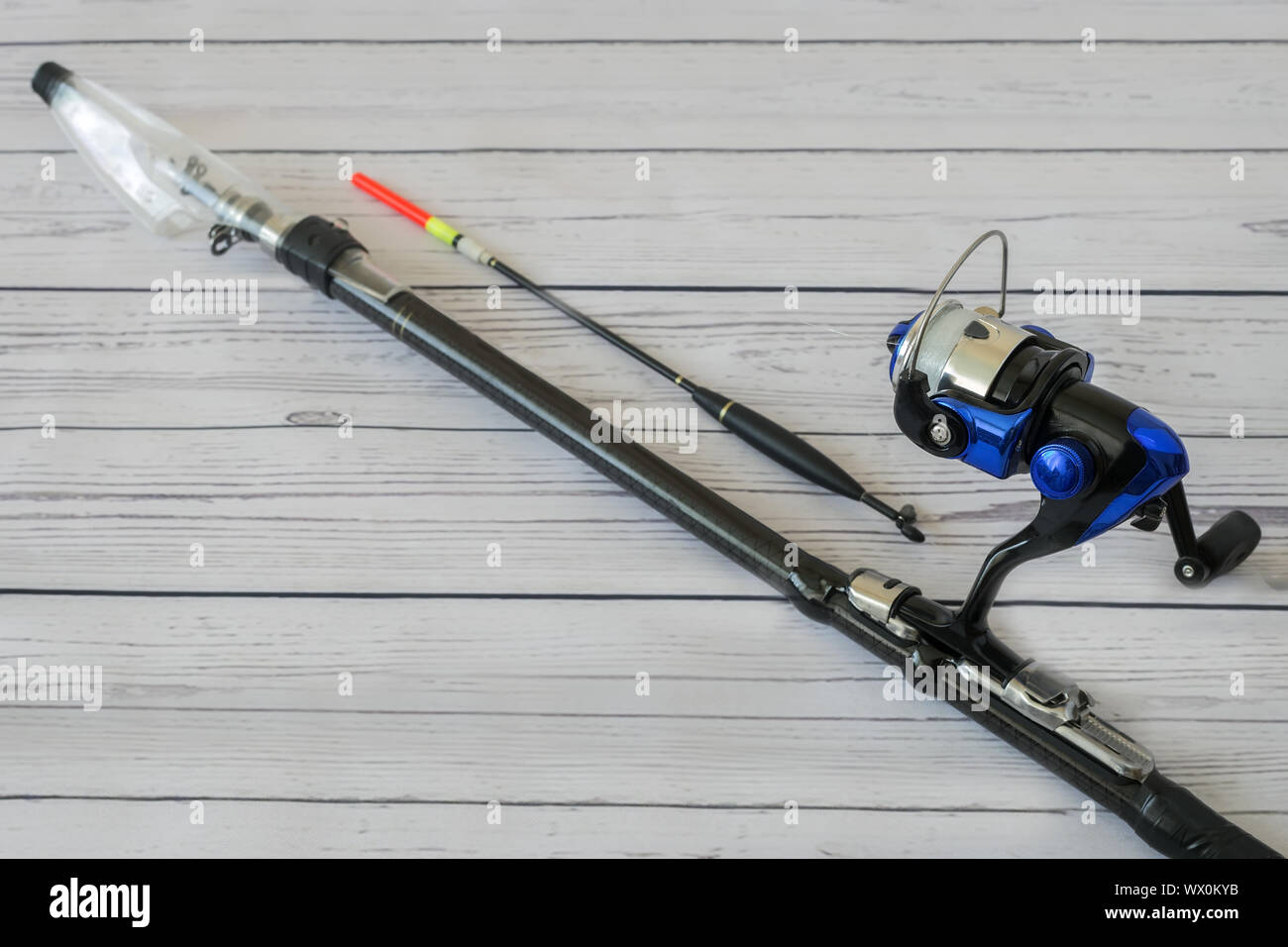 Feeder - English fishing tackle for catching fish Stock Photo - Alamy