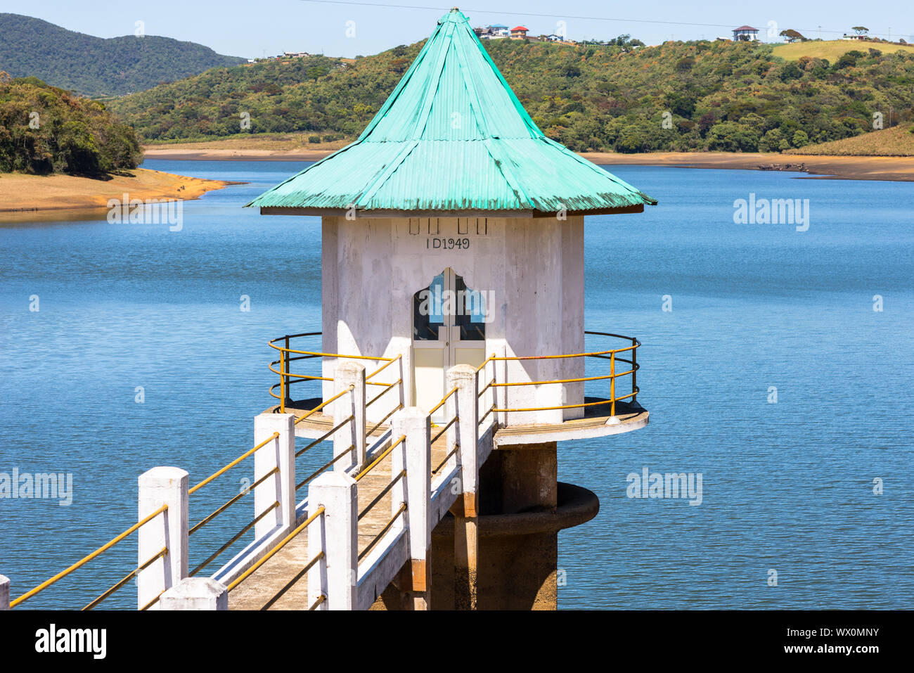The fresh-water lake Meepilimana reservoir on the road to the Horton ...