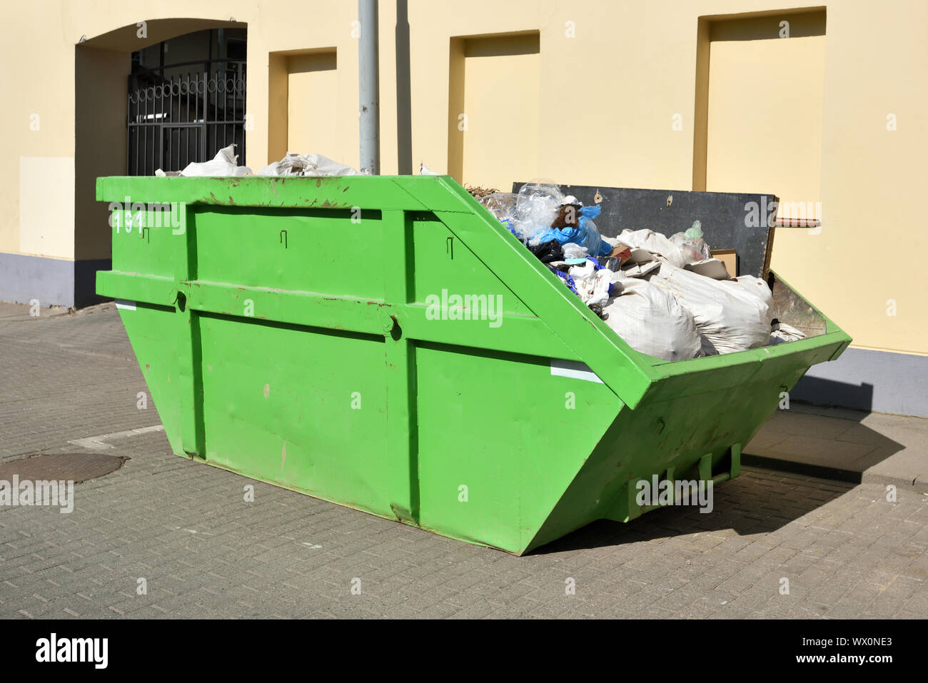 Skip of industrial waste hi-res stock photography and images - Alamy
