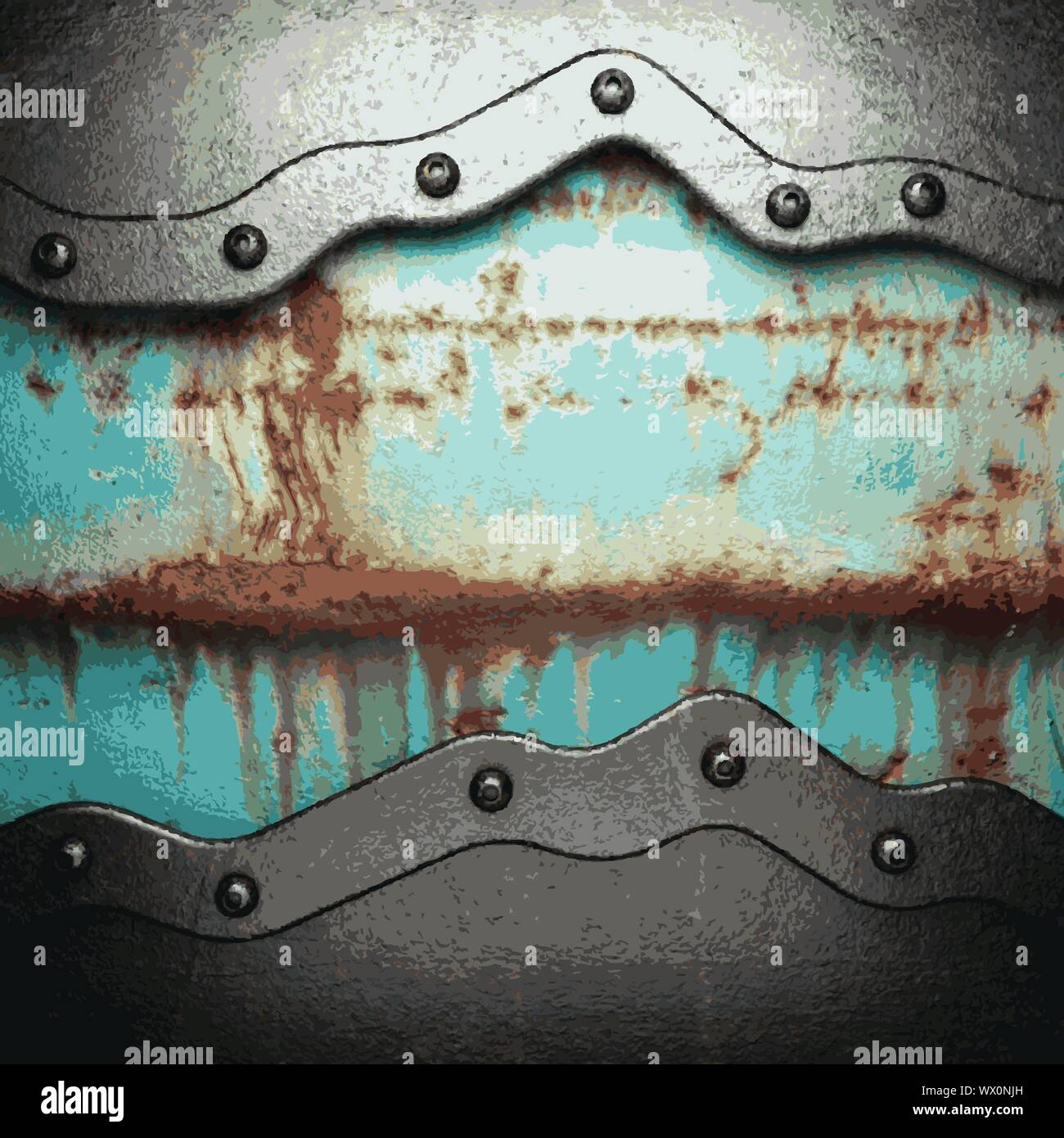 Old metal background Stock Vector Image & Art - Alamy