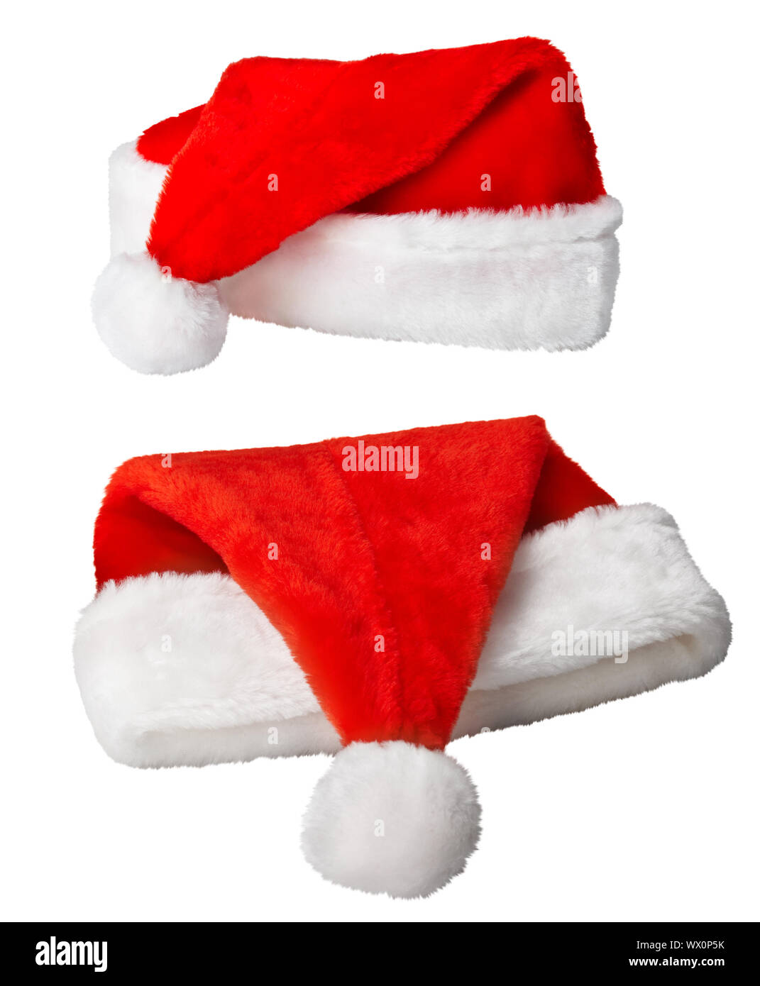 Photo santa cap on Cut Out Stock Images & Pictures - Alamy
