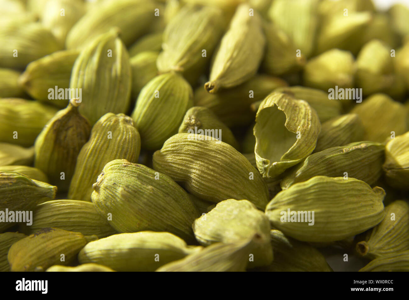 grain of cardamom macro Stock Photo - Alamy