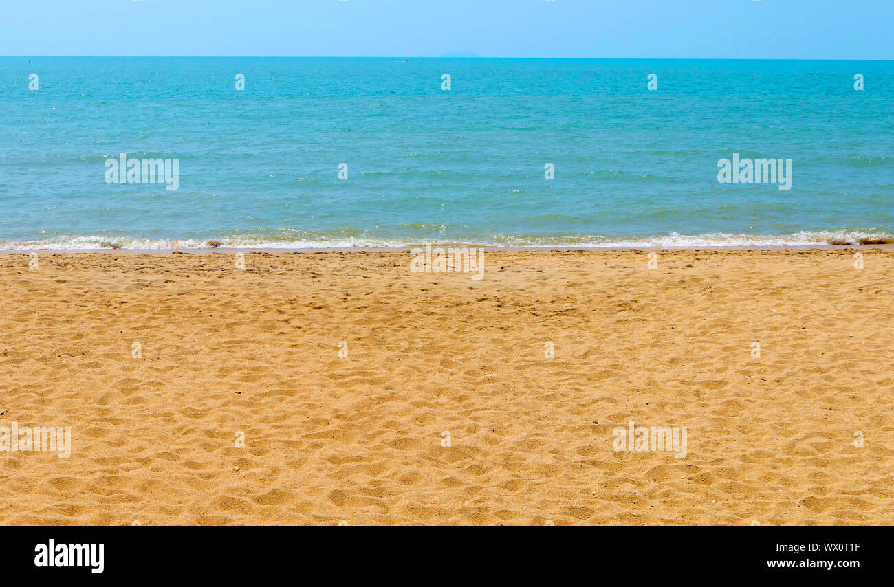 Beautiful sand beach Stock Photo - Alamy