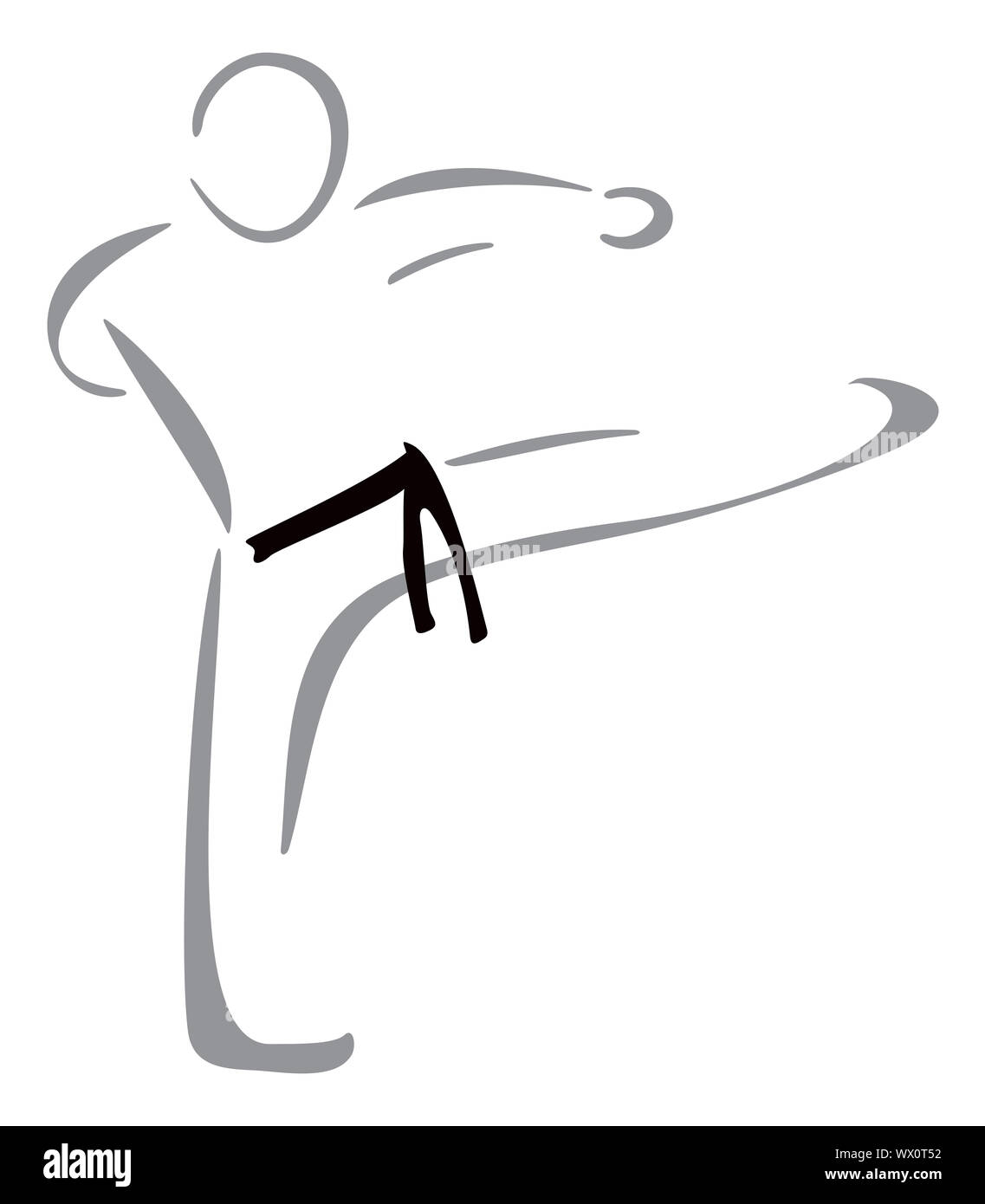 Fight pose Cut Out Stock Images & Pictures - Alamy