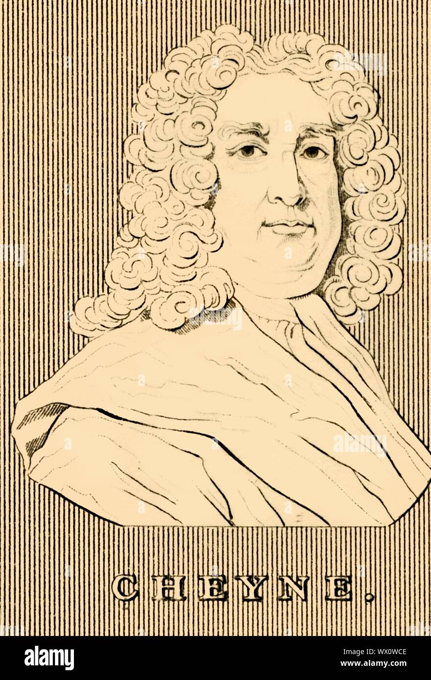 'Cheyne', (1672-1743), 1830. George Cheyne (1672-1743) Scottish ...