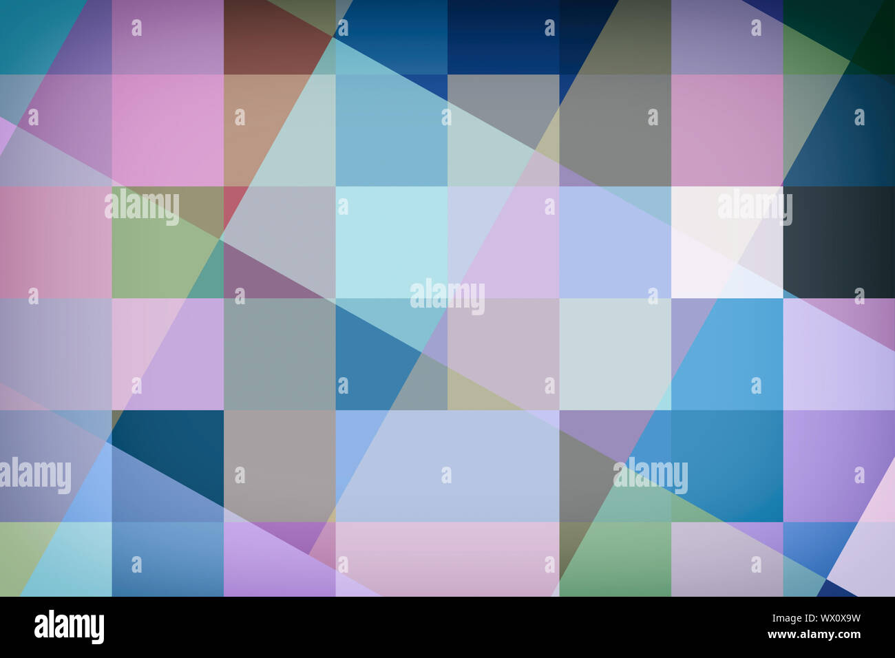 Fractal image with a geometric pattern Stock Photo - Alamy