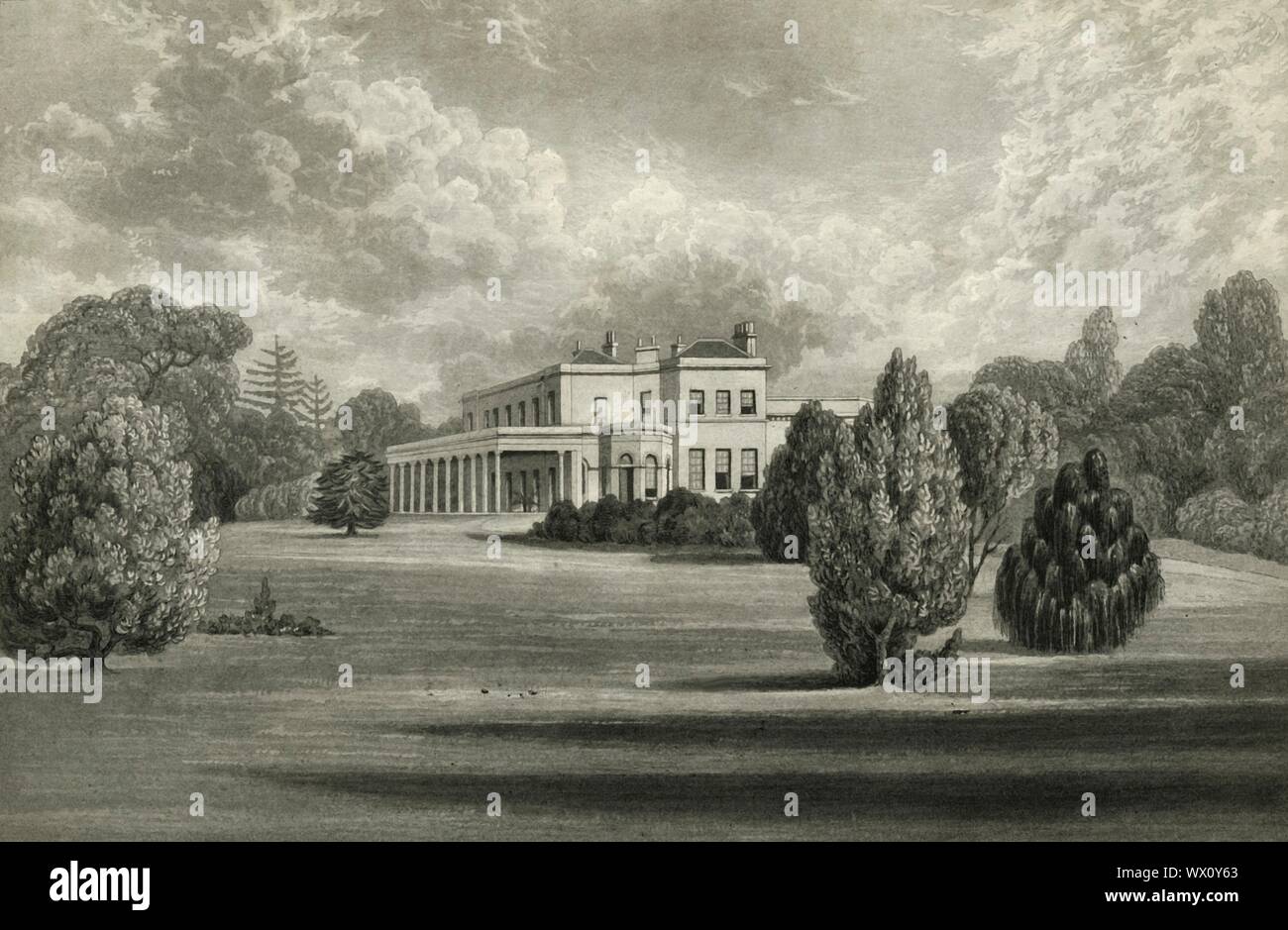 Regency manor exterior hi-res stock photography and images - Alamy