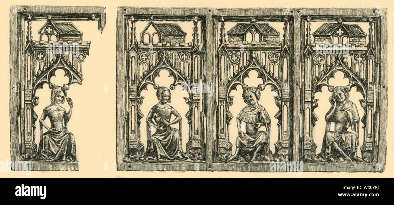 Gothic canopies hi-res stock photography and images - Alamy