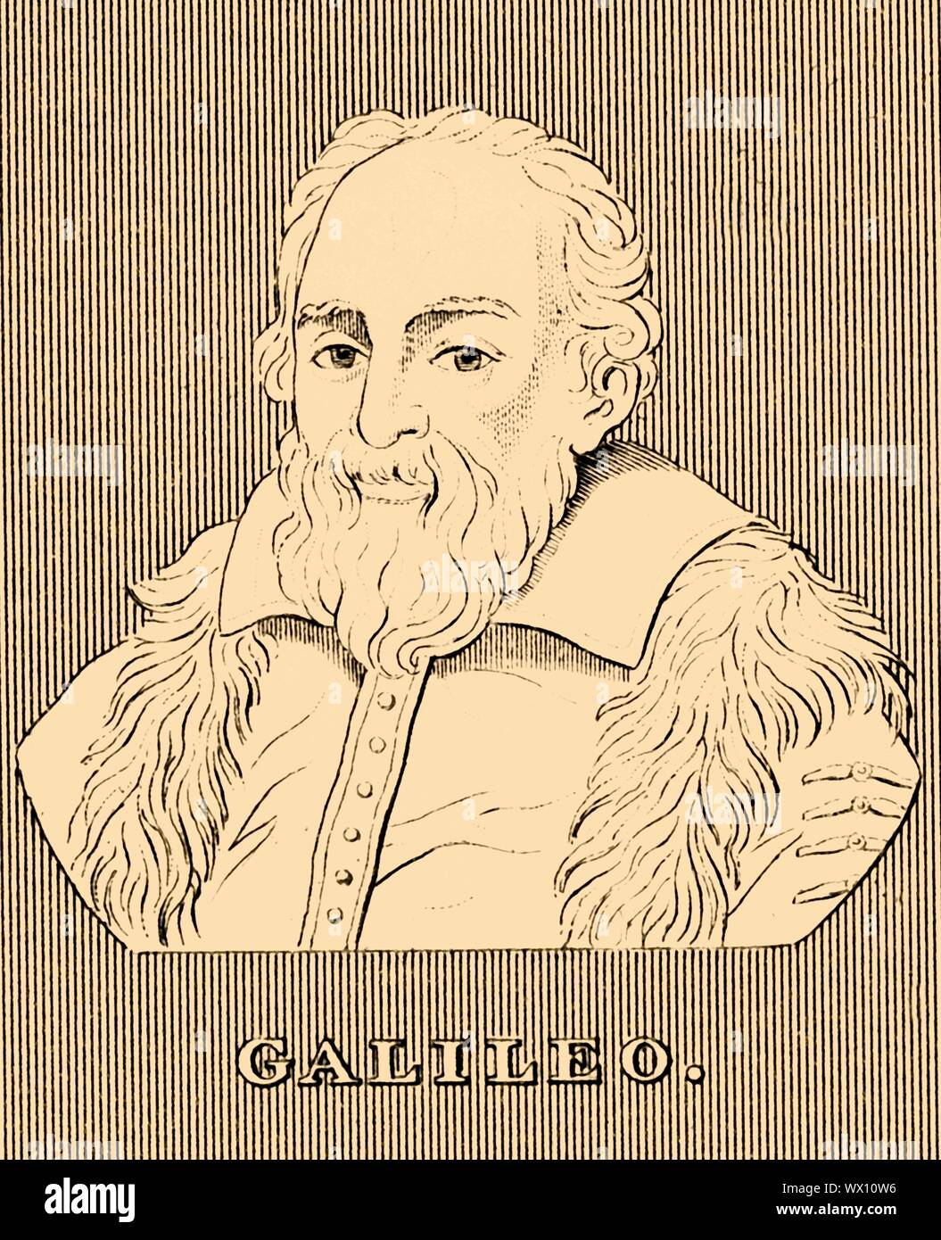 'Galileo', (1564-1642), 1830. Galileo Galilei (1564-1642), Italian ...