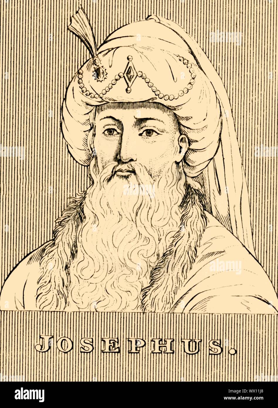 'Josephus', (37 -c100), 1830. Titus Flavius Josephus (37 -c100) first ...