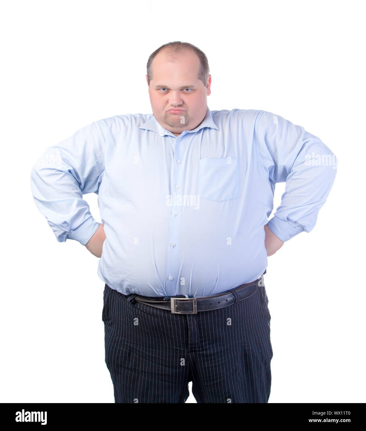 Fat Man Belly High Resolution Stock Photography and Images - Alamy