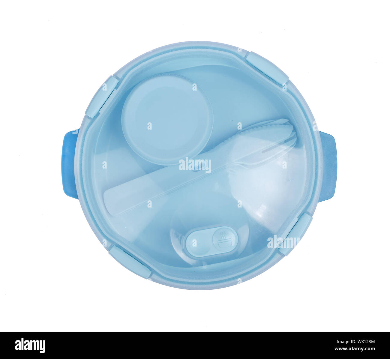 Food Box Container, Plastic, Blue, Pinto Plastic, Lunch Box, white ...