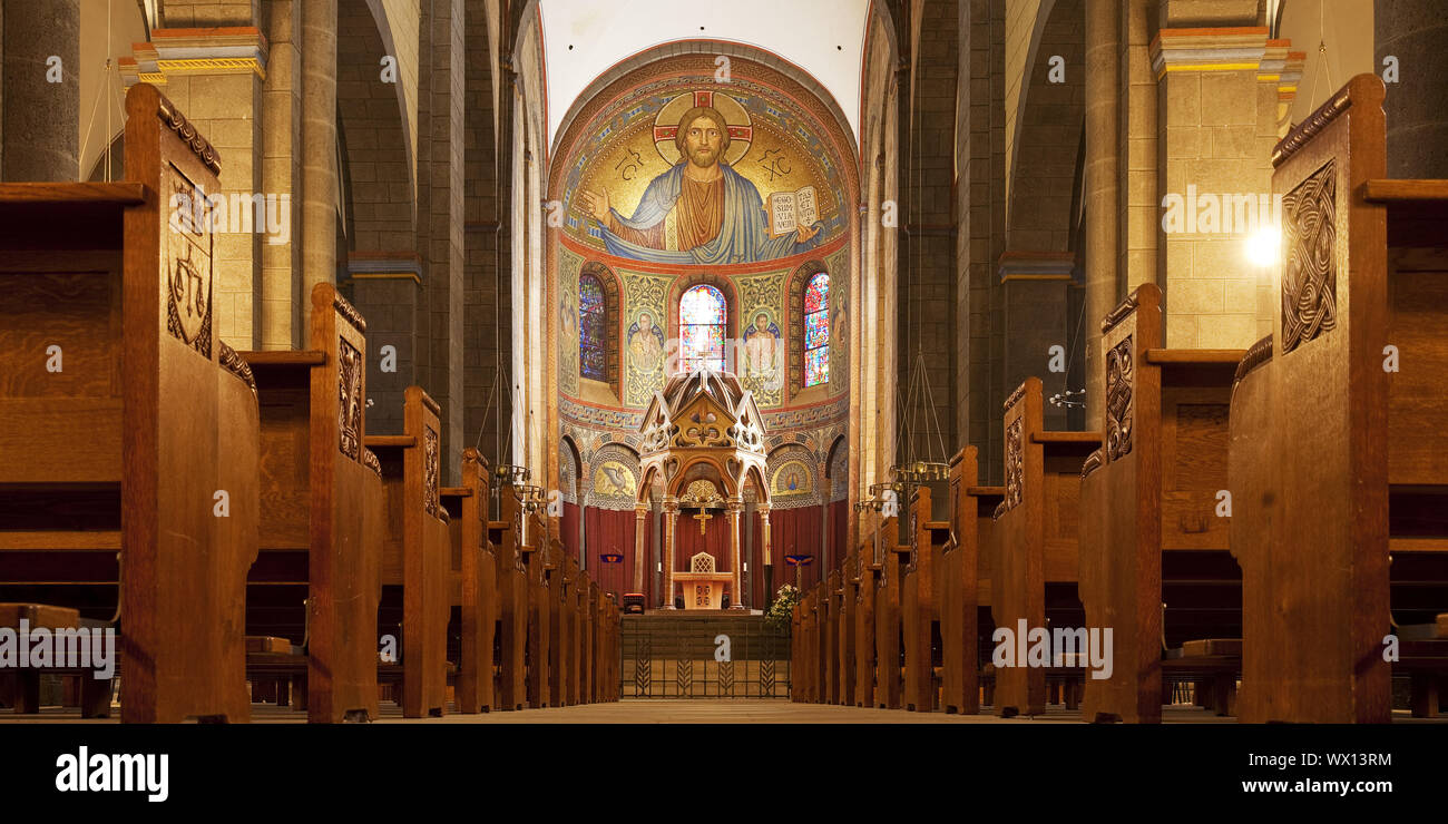 Interior view maria laach abbey hi-res stock photography and images - Alamy