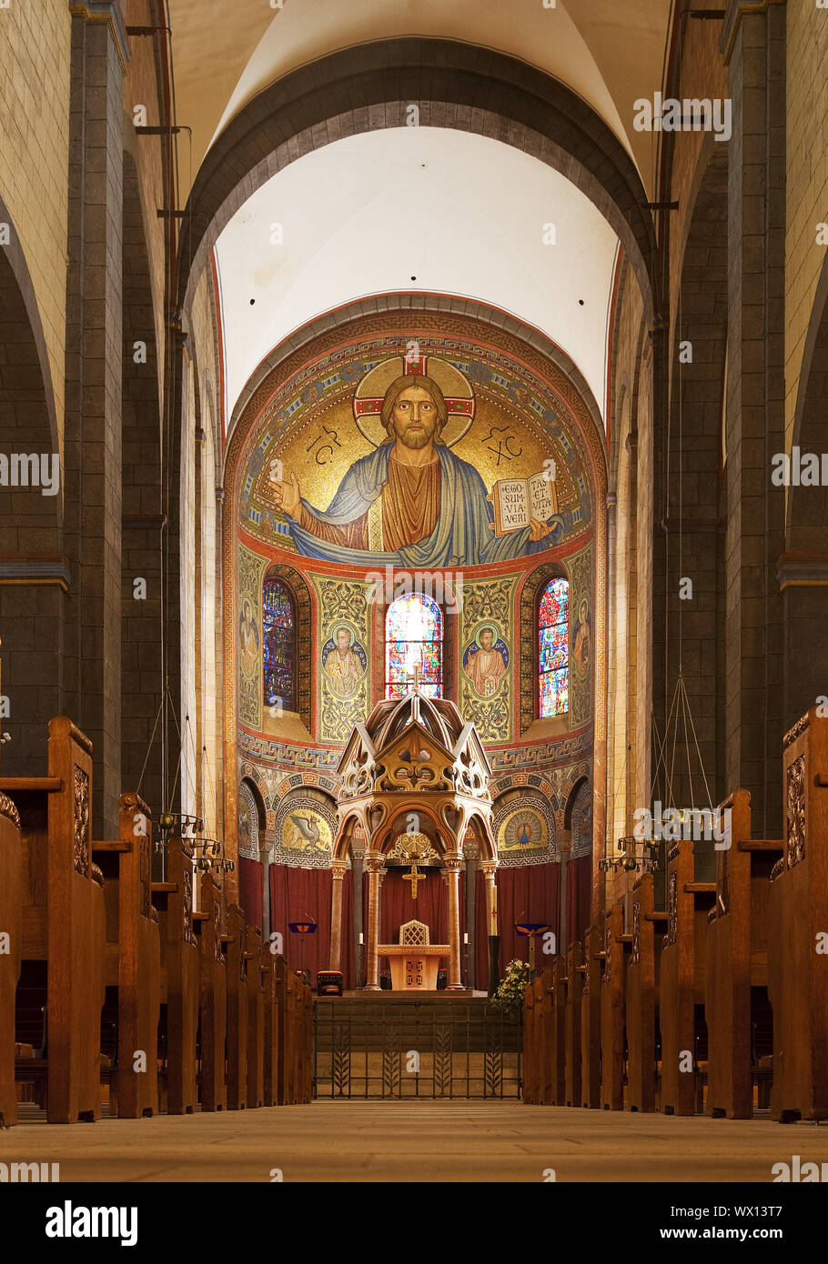 Interior view maria laach abbey hi-res stock photography and images - Alamy
