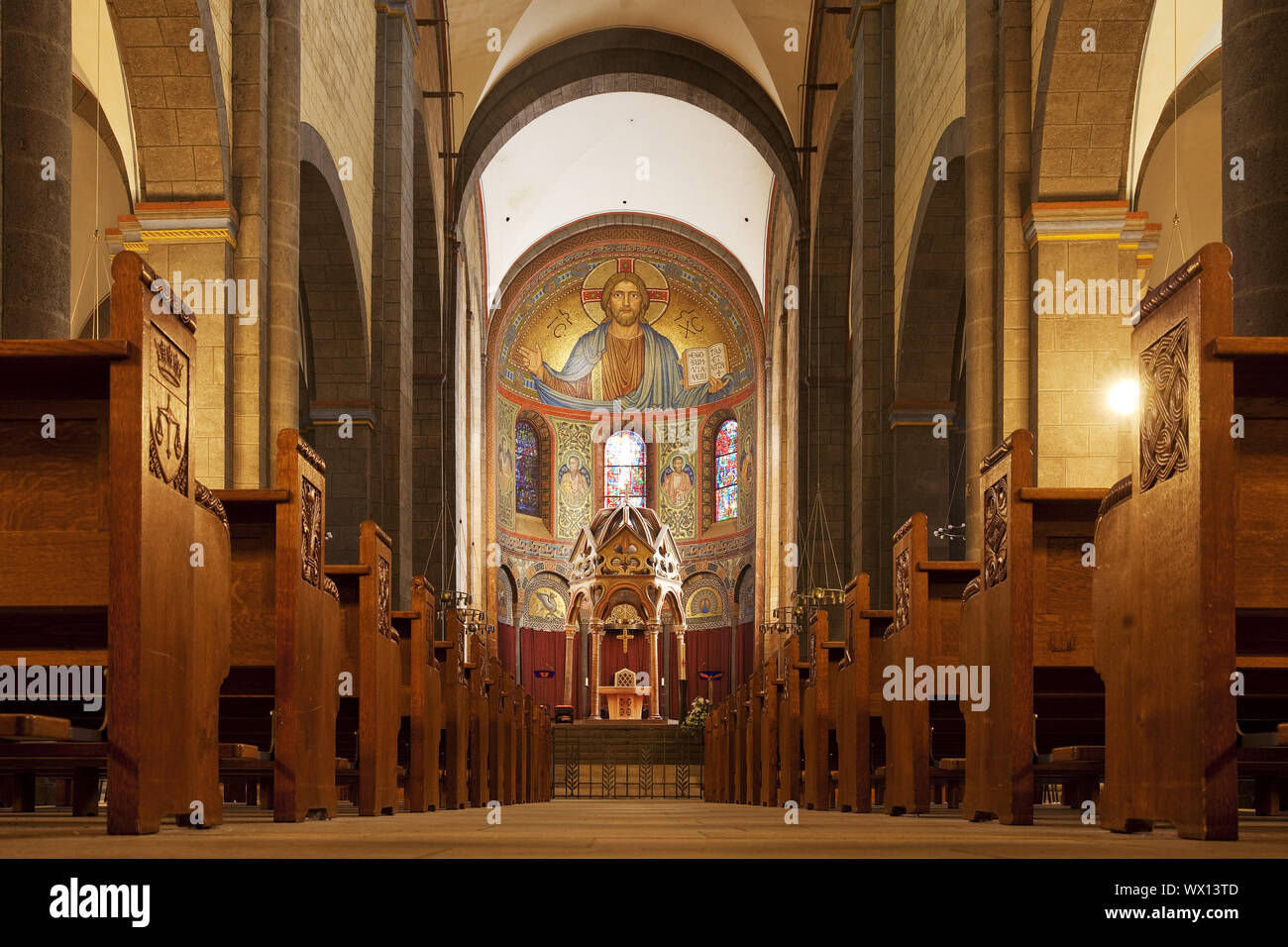 Interior view maria laach abbey hi-res stock photography and images - Alamy