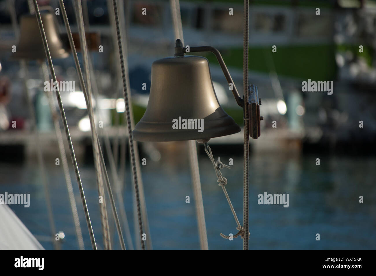 bell of a ship Stock Photo - Alamy