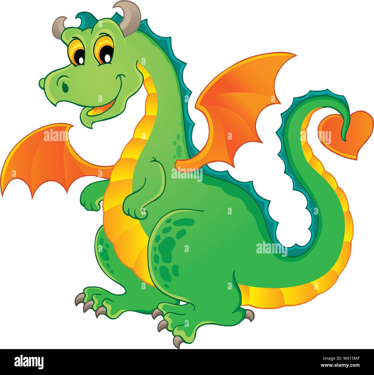 Dragon theme image 1 Stock Vector Image & Art - Alamy