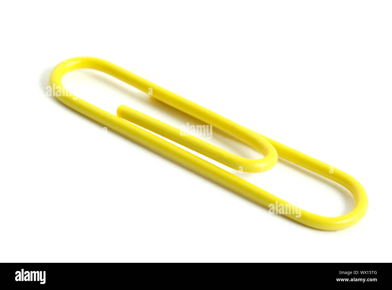 paper-clip isolated on white background with clipping path Stock Photo ...