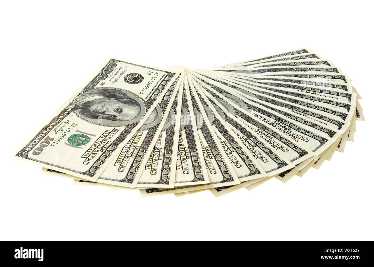 Money on the white background Stock Photo - Alamy