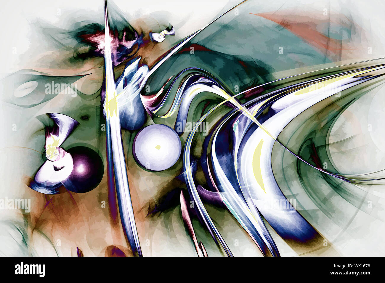 Fancy abstract drawing Stock Photo - Alamy