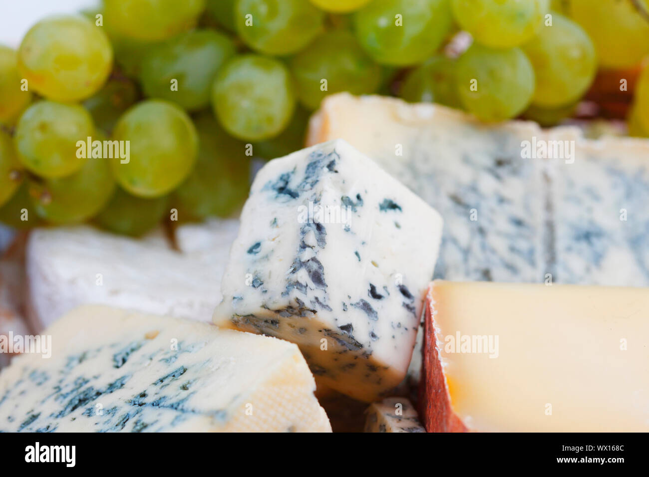 Various types of cheese composition Stock Photo - Alamy