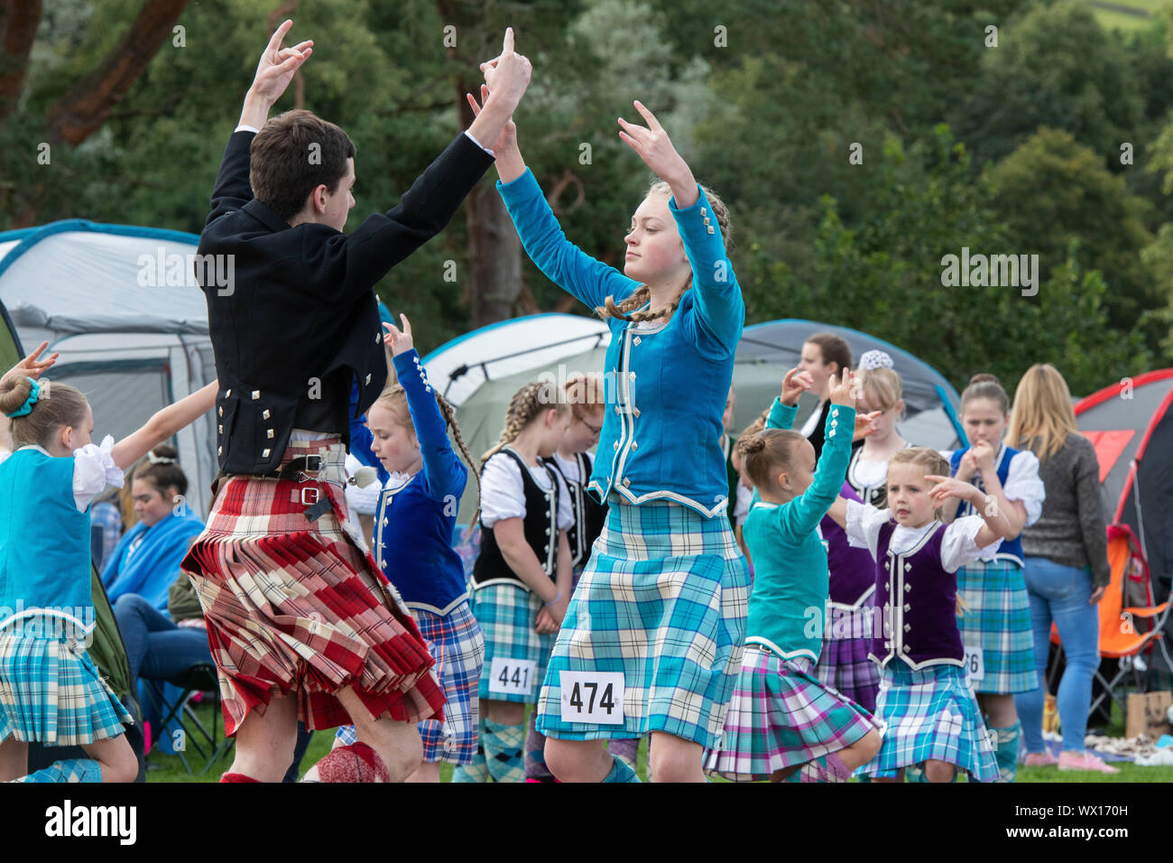 Girls Kilt High Resolution Stock Photography and Images - Alamy