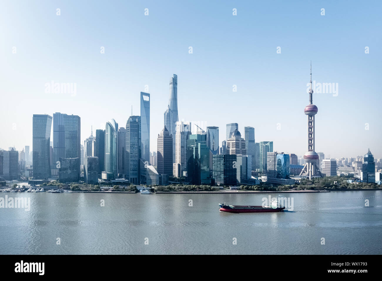 modern shanghai skyline Stock Photo - Alamy