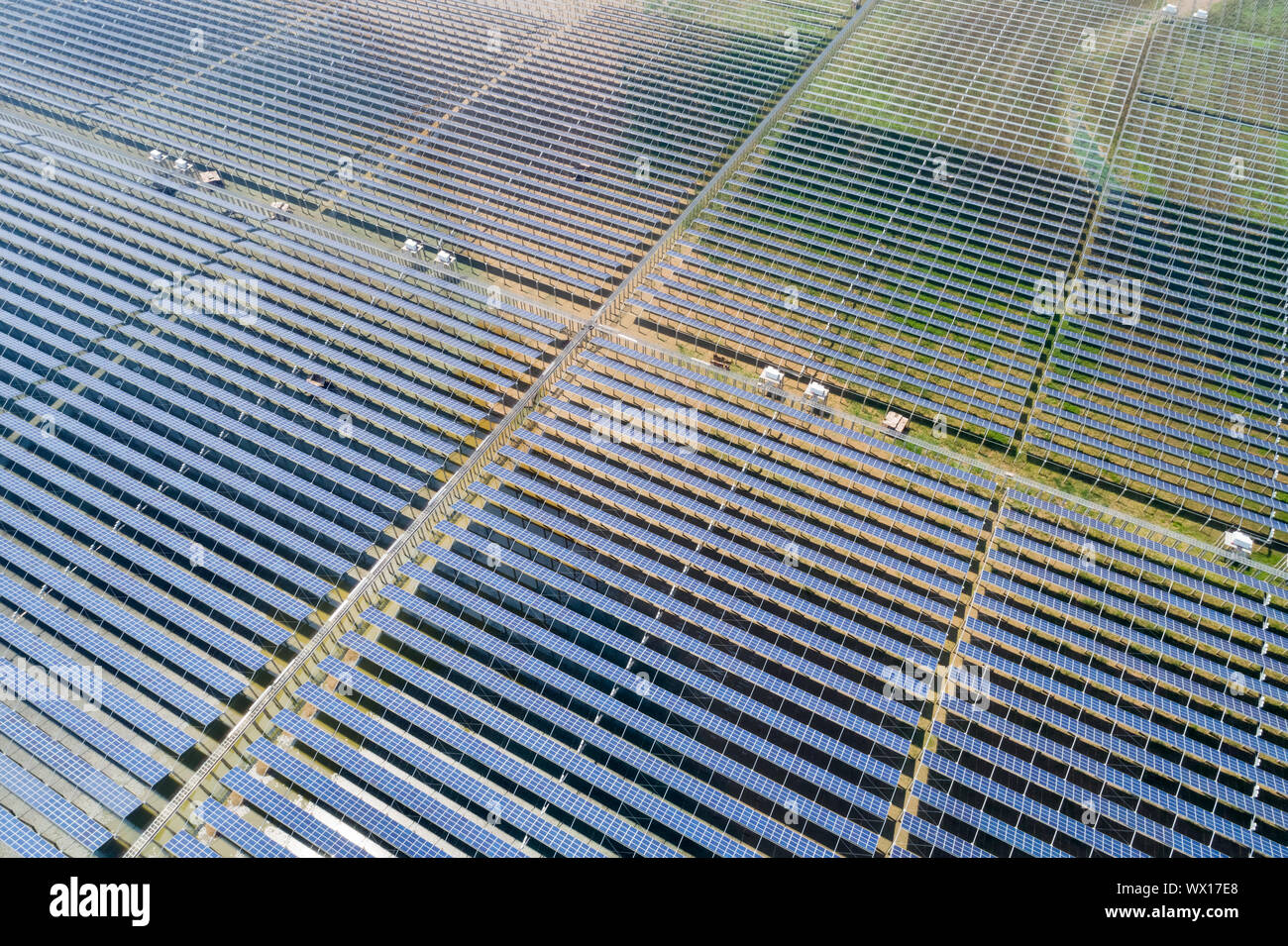 Huge solar power plant hi-res stock photography and images - Alamy