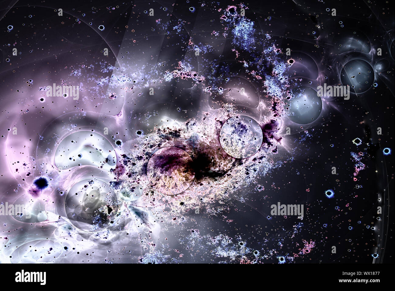 Abstract galaxies hi-res stock photography and images - Alamy