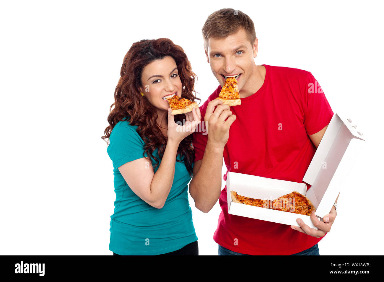 Adorable young couple relishing hi-res stock photography and images - Alamy