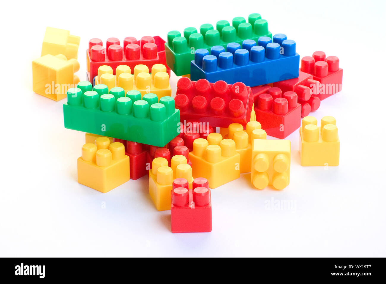 Red and white blocks hi-res stock photography and images - Alamy