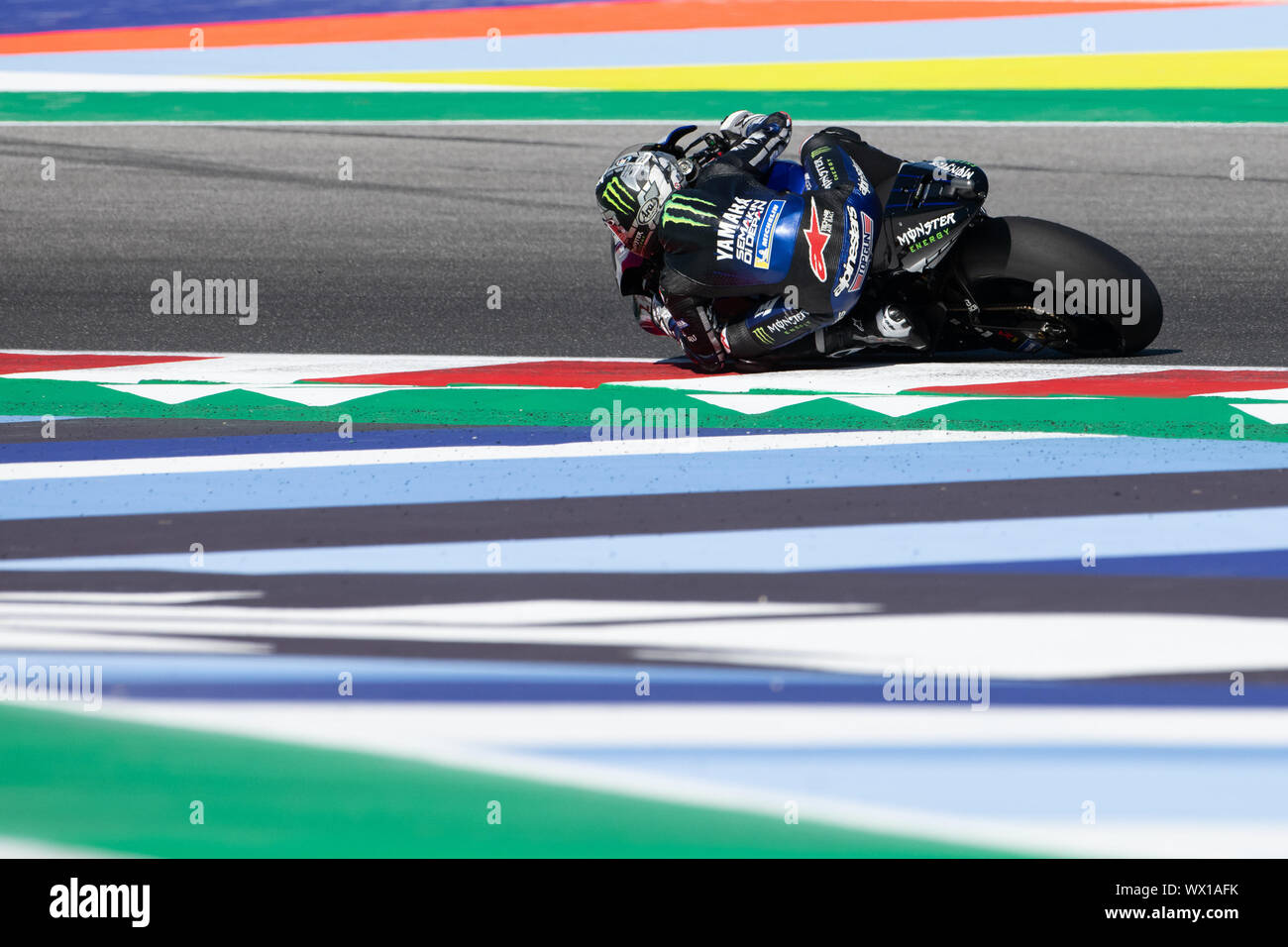 MAVERICK VINALES, SPANISH RIDER NUMBER 12 FOR YAMAHA MONSTER TEAM IN ...