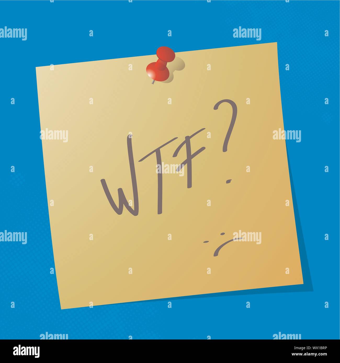 "wtf" handwritten message Stock Vector Image & Art - Alamy