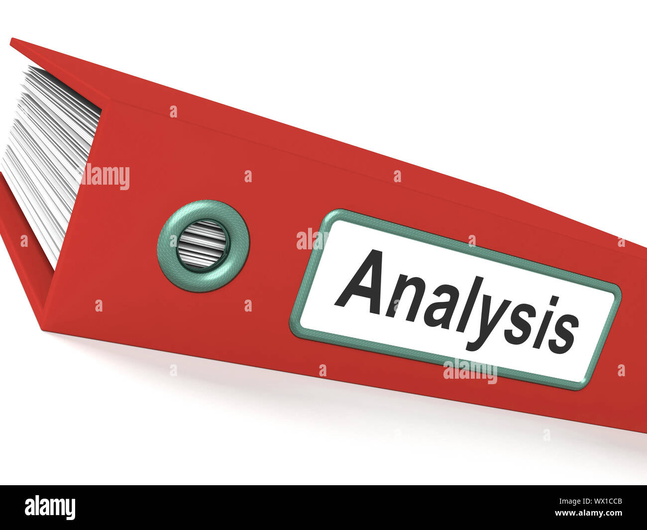 Analysis analyze examination data Cut Out Stock Images & Pictures - Alamy