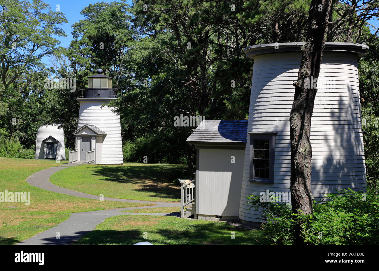 The three sisters lighthouses hi-res stock photography and images - Alamy