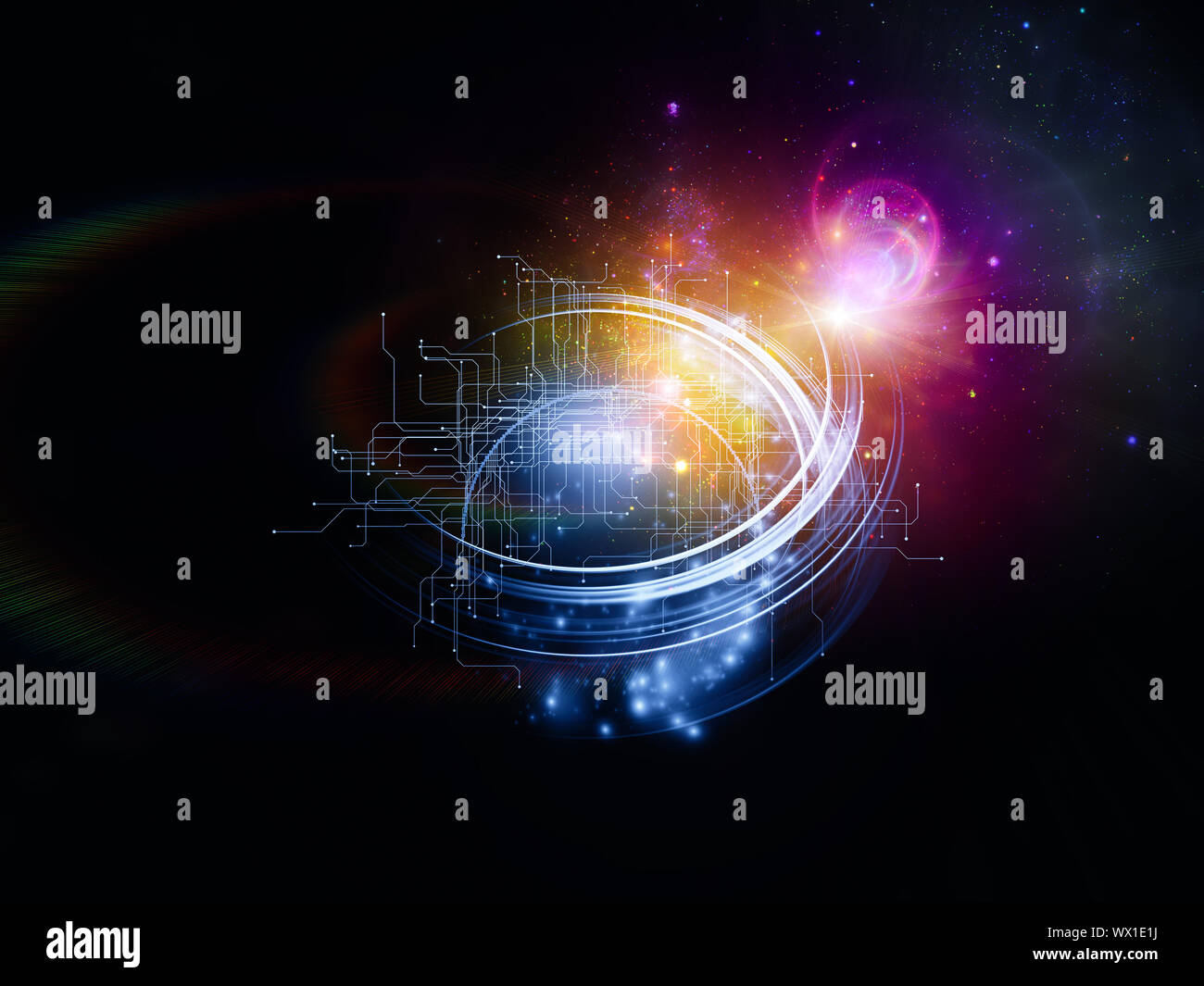 Composition of technological design elements and circular turbulence on ...