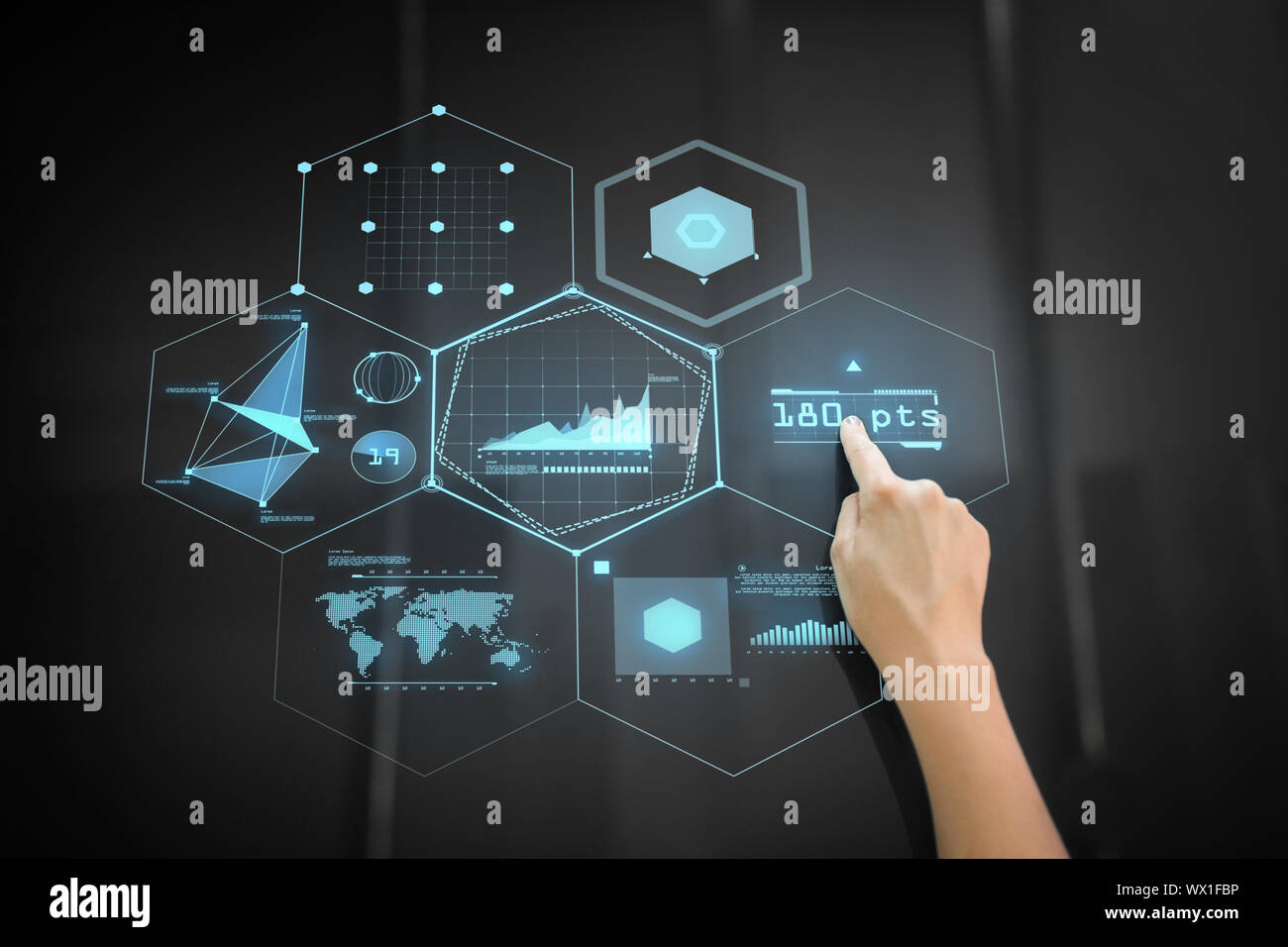 Black female computer data tech hi-res stock photography and images - Alamy