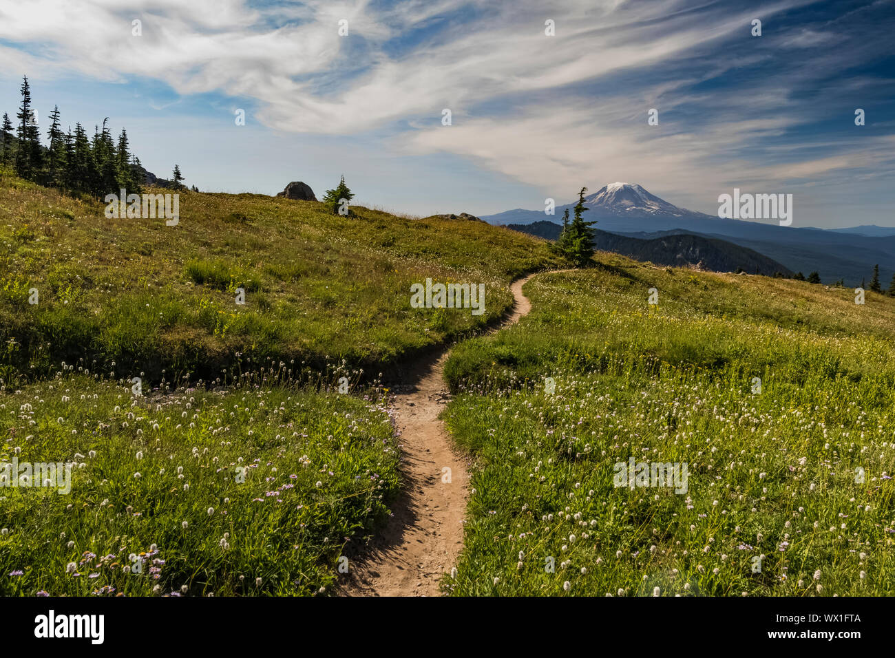 Pacific crest trail washington state hi-res stock photography and ...