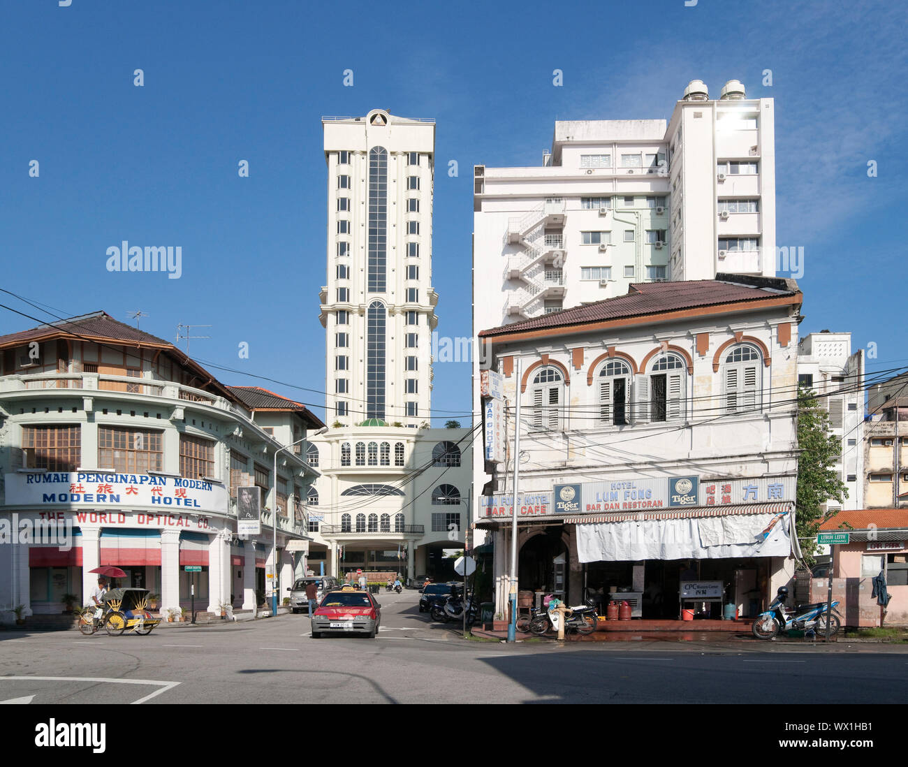 Modern Hotels, Georgetown, Penang, Malaysia Stock Photo - Alamy